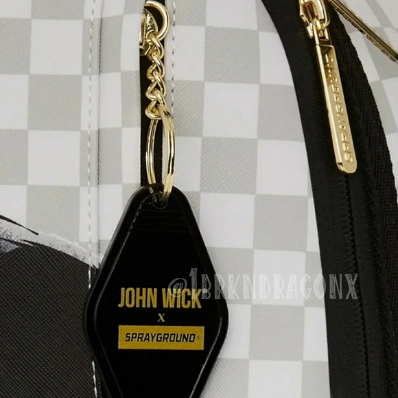 Sprayground | Bags | Nwt John Wick Hotel Backpack Mens Genuine ...